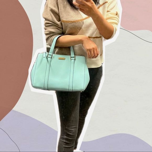 kate spade | Bags | Nwt Kate Spade Light Blue Newbury Lane Small Loden ...